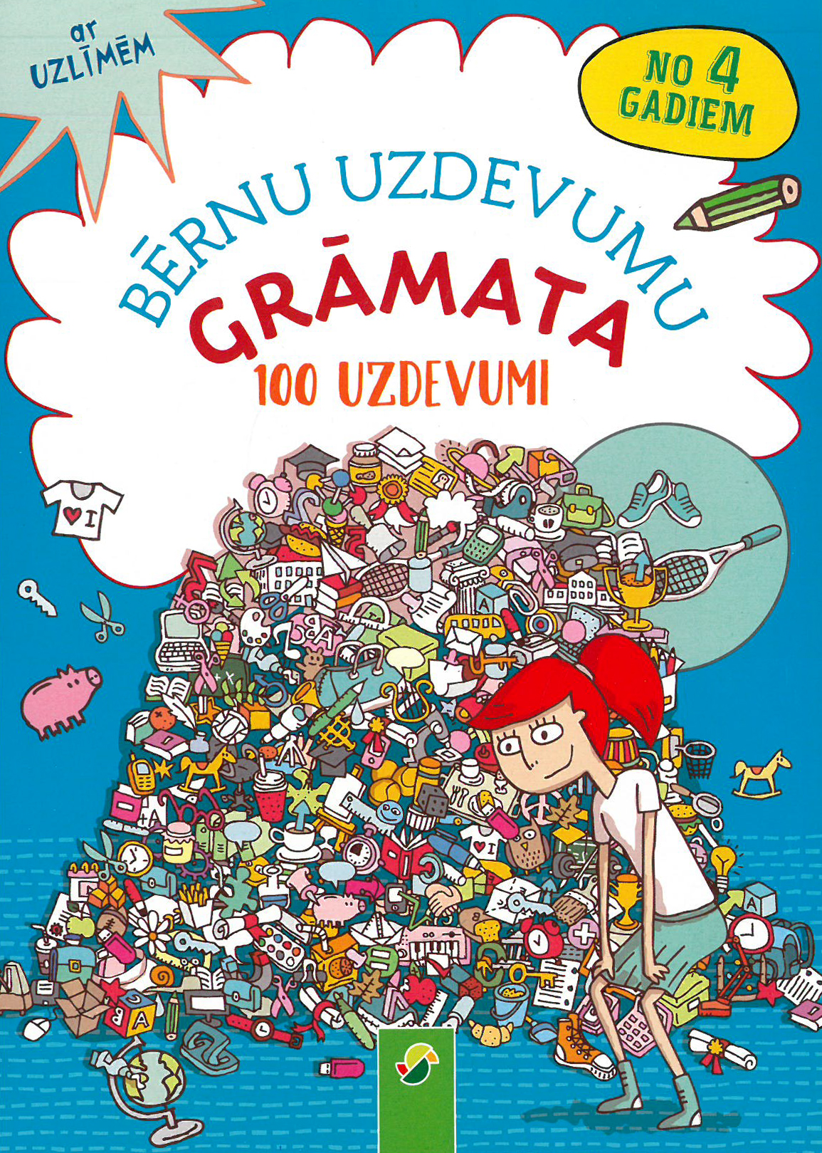 Bērnu uzdevumu grāmata 100 uzdevumi